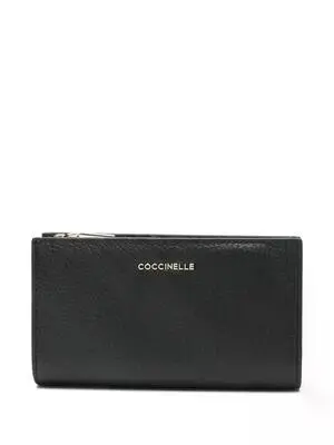 COCCINELLE Metallic Soft Leather Wallet
