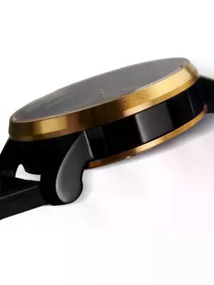 FOB PARIS Automatic Stainless Steel Watch With Leather Strap