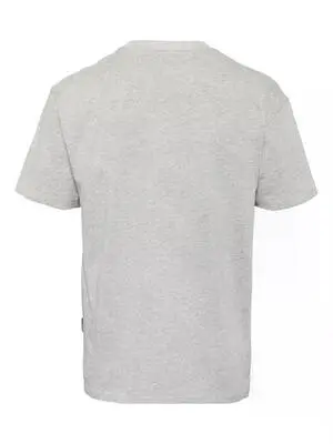 GROUND ZERO Logo Print Cotton T-shirt - Grey