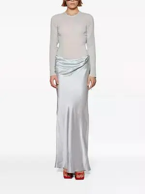 Christopher Esber Silk Draped Maxi Dress