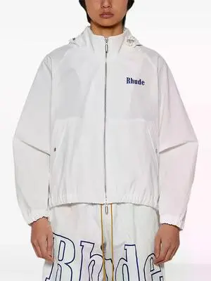 Rhude Logo-print Hooded Track Jacket