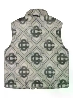Casablanca Monogram-pattern Gilet
