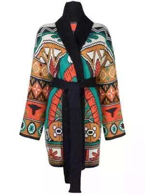 La DoubleJ Philae Placed Jacquard Cardigan