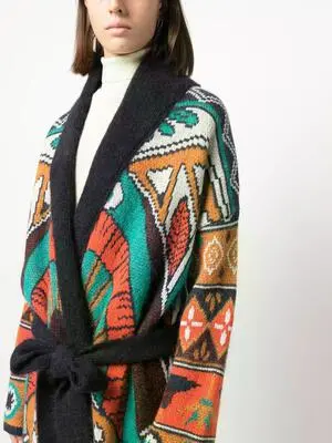 La DoubleJ Philae Placed Jacquard Cardigan