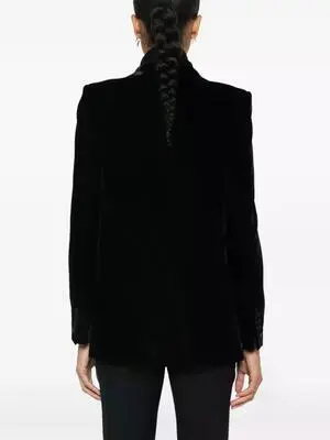 Saint Laurent Single-breasted Velvet Tuxedo Jacket