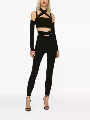 Dolce & Gabbana Ankle-zip Leggings