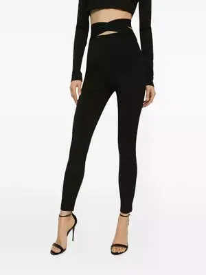 Dolce & Gabbana Ankle-zip Leggings