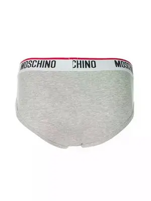 Moschino Logo Waistband Briefs
