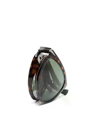 DB EYEWEAR BY DAVID BECKHAM Tortoiseshell Pilot-frame Sunglasses