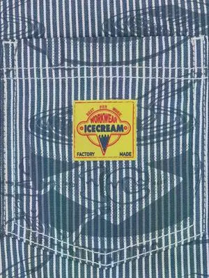 ICECREAM Supplies Work Shirt - Blue