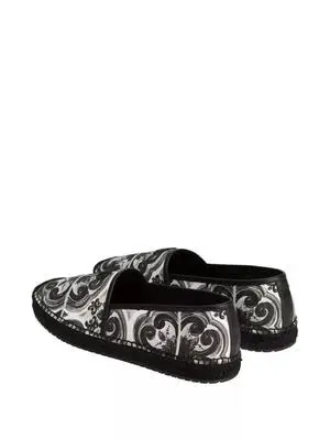Dolce & Gabbana Majolica Print Espadrilles