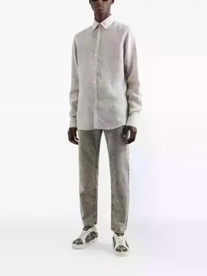 Dolce & Gabbana Martini Linen Shirt