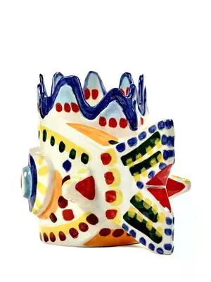 SERAX Sicily Fish-shape Vase - Multicolour