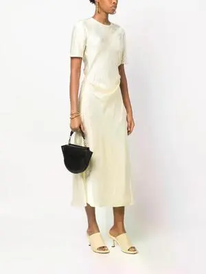 WANDLER Logo-print Leather Tote Bag