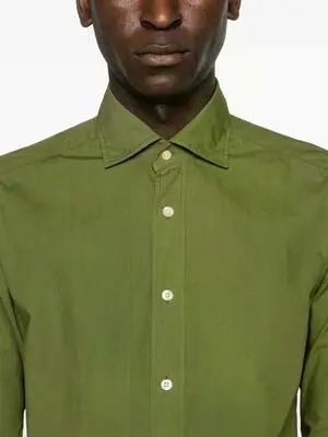 TINTORIA MATTEI 954 Cutaway-collar Cotton Shirt