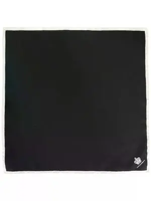 Dolce & Gabbana Crown-motif Silk Pocket Square