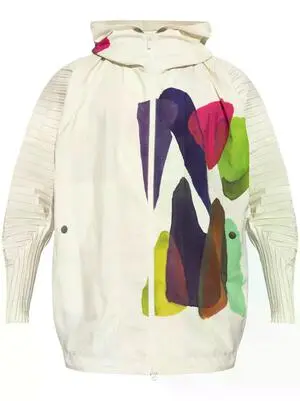 Issey Miyake Printed Jackets For Men