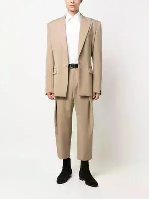 Balmain Single-breasted Wool Suit Jacket