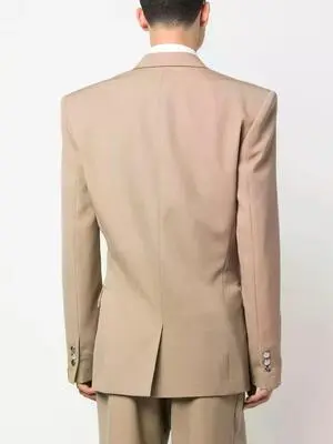 Balmain Single-breasted Wool Suit Jacket