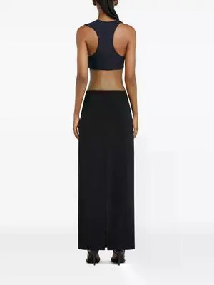 COURREGES Cut-out Detail Maxi Skirt
