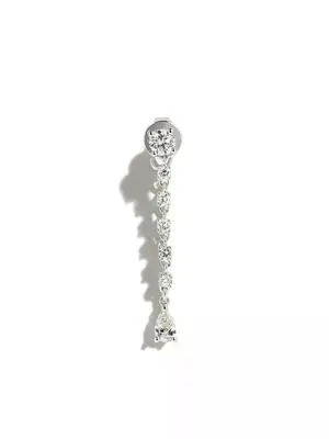 ANITA KO 18kt White Gold Diamond Earring - Silver