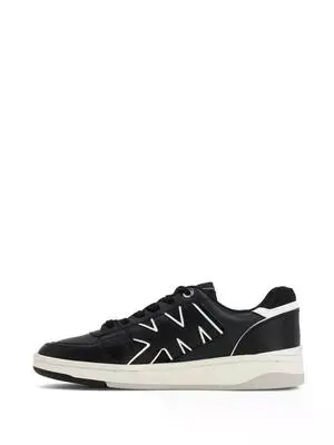 Michael Kors Rebel Lace-up Leather Sneakers