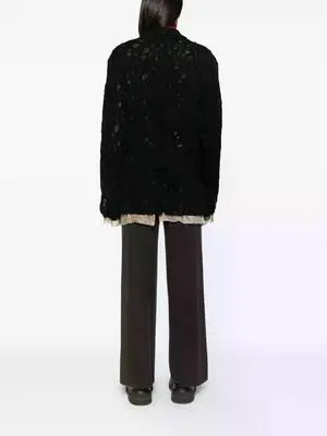 CHIAHUNG SU Distressed Effect Blazer