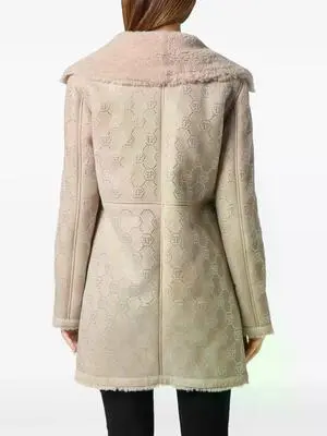Philipp Plein Monogram-pattern Coat