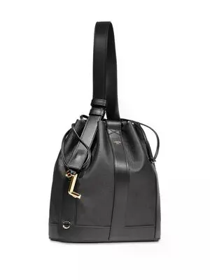 LANCEL Medium Ellesa Bucket Bag - Black