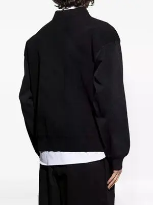 Comme Des Garçons Logo Patch Bomber Jacket