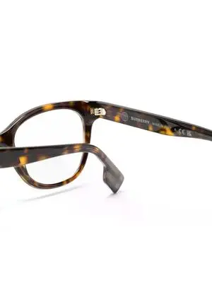 Burberry Tortoiseshell Cat-eye Glasses