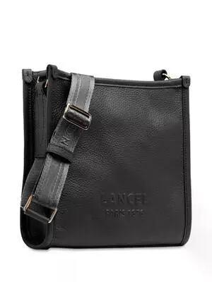 LANCEL Logo Embossed Cross Body Bag - Black