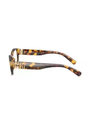 Miu Miu Rectangle Frame Glasses