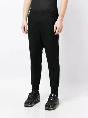 AAPE BY *A BATHING APE Logo-patch Elasticated Trousers - Black