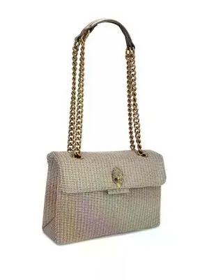 Kurt Geiger Mini Kensington Houndstooth Tote Bag