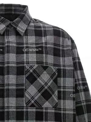 Off-White Checked Shirt