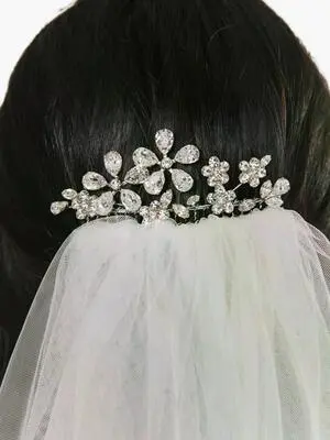 JENNIFER BEHR Danna Embellished Crystal Comb