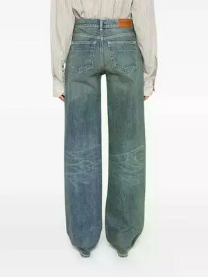 Kenzo Asagao Straight Leg Jeans