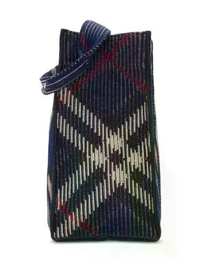 Burberry Check Tote Bag