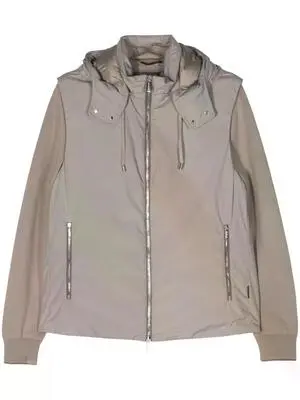 MOORER Padded Jacket With Drawstring Hood