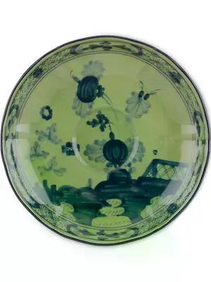 GINORI 1735 Oriente Italiano Coffee Saucer - Green