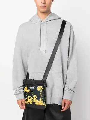 Versace Baroque-pattern Print Messenger Bag