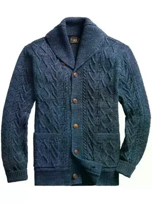 Ralph Lauren Cable-knit Cardigan - Blue