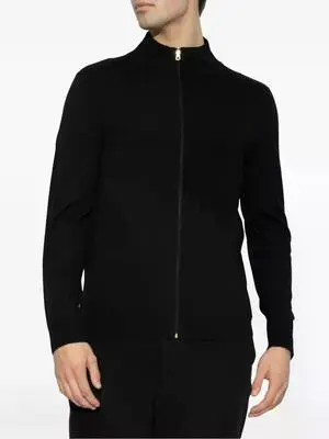 Paul Smith Wool Zip-up Cardigan