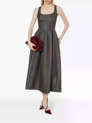 PHILOSOPHY DI LORENZO SERAFINI Philosophy Di Lorenzo Serafini Square-Neck Full-Skirt Dress