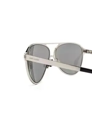 Saint Laurent Tone Aviator Sunglasses
