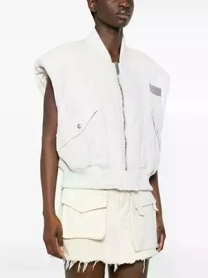 HALFBOY Sleeveless Padded Bomber Jacket