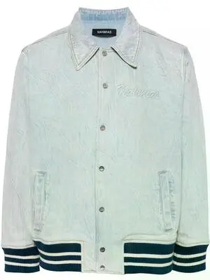 NAHMIAS Miracle Academy Denim Bomber Jacket