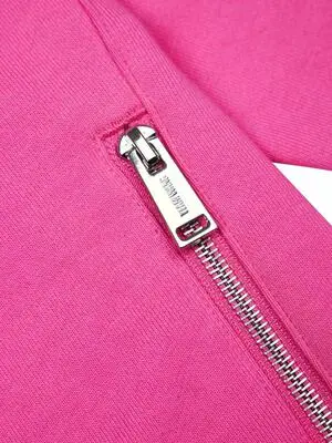 TEAM WANG DESIGN Logo-print Zipped Track Jacket - Pink