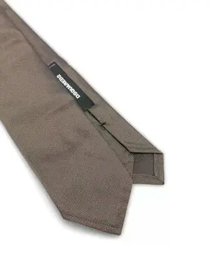 Dsquared2 Silk Neck Tie - Brown
